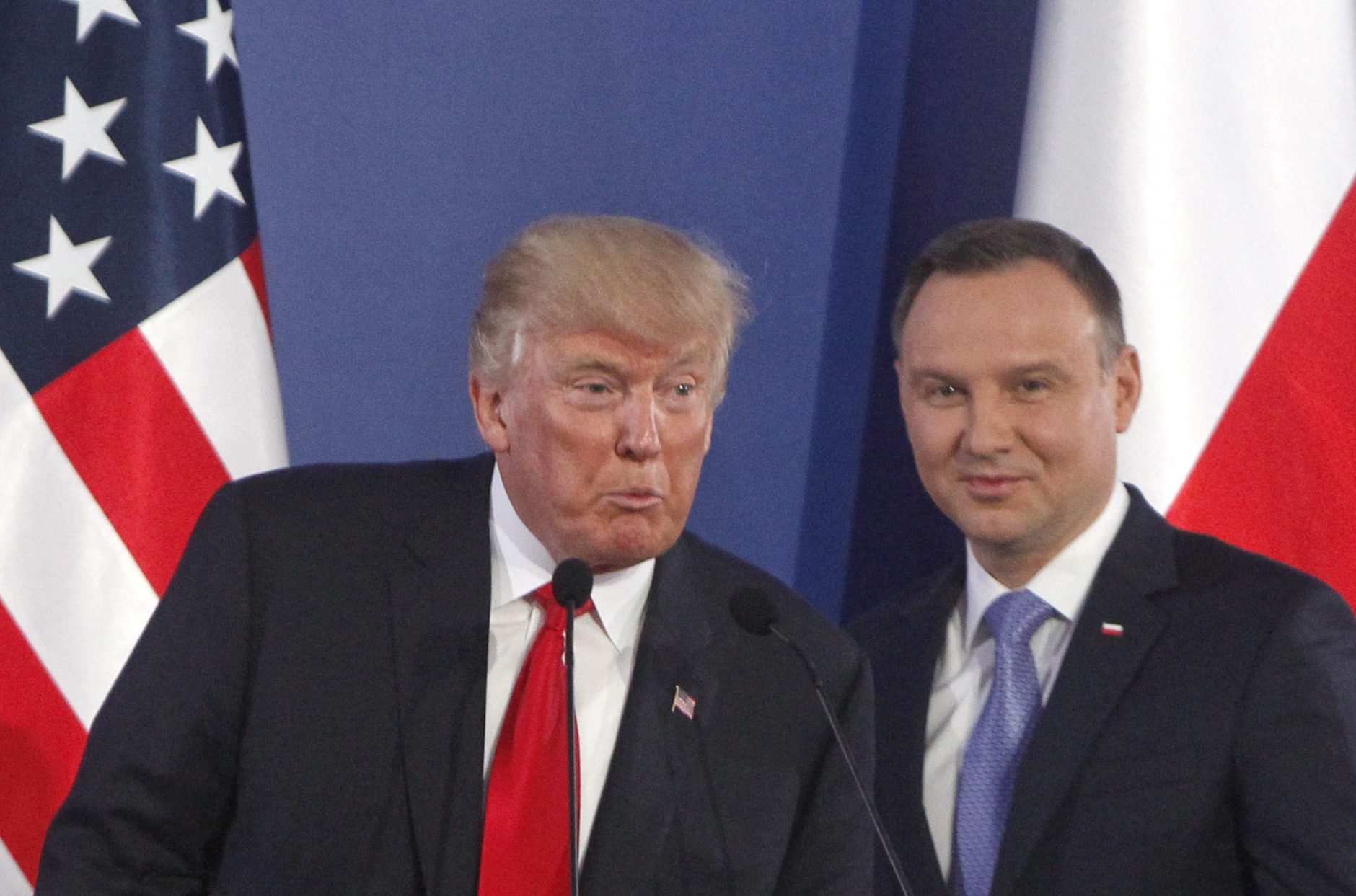 Donald Trump, Andrzej Duda | Courthouse News Service
