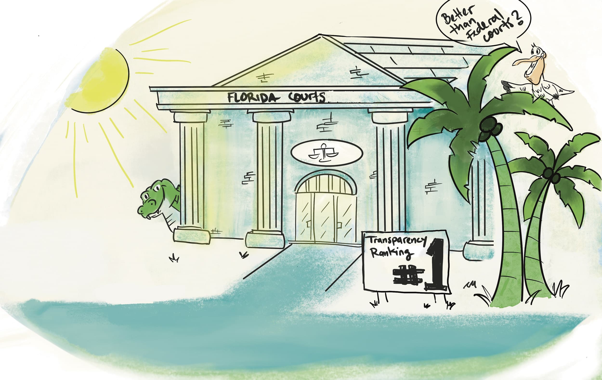 Sunlight now pours into the Florida courts | Courthouse News Service